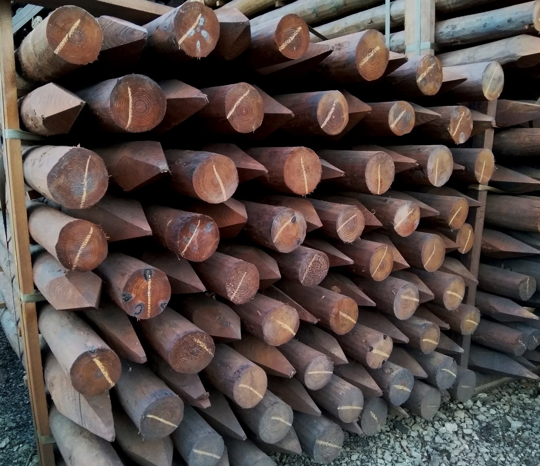 SP 100-125mm Creosoted Cundy