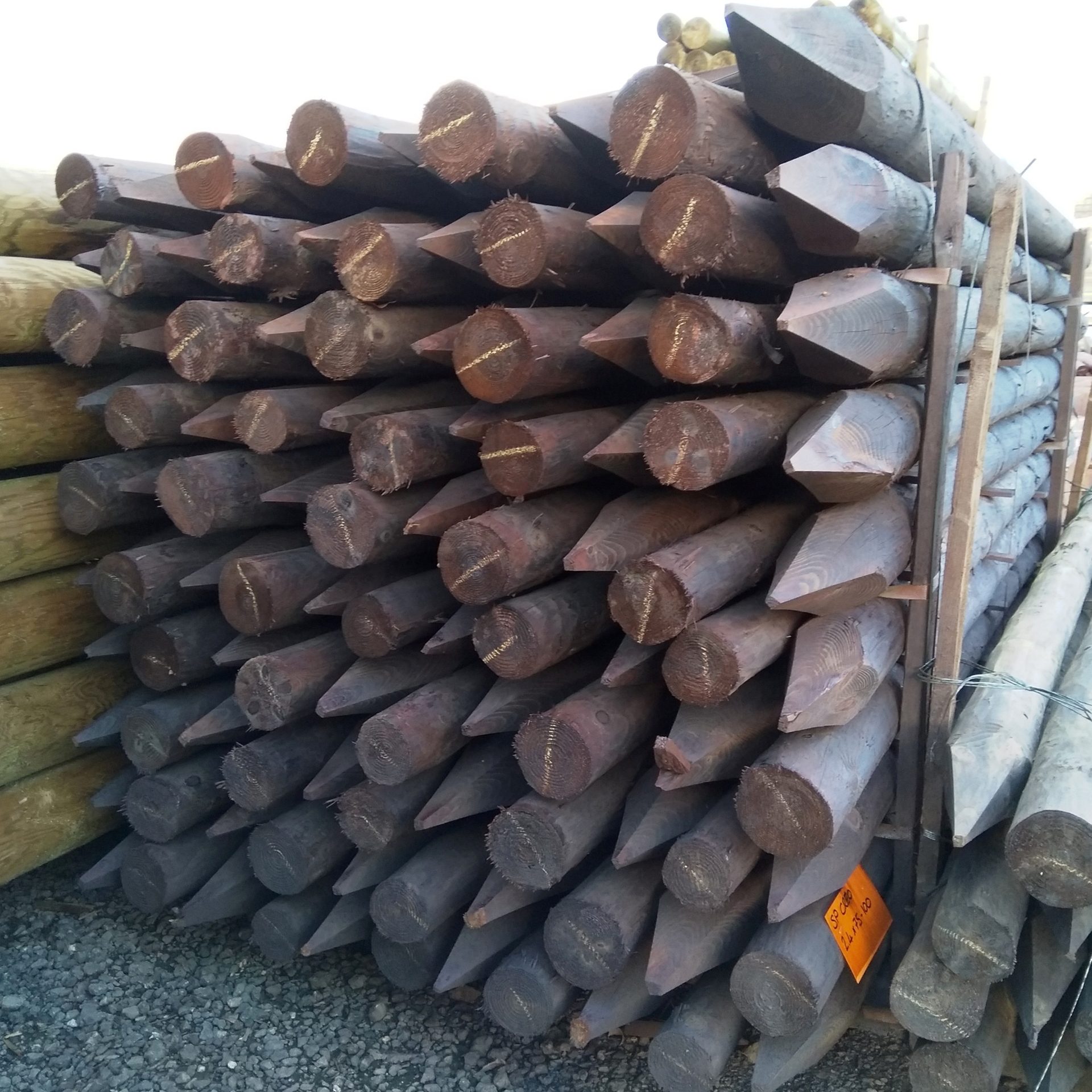 SP 75-100mm Creosoted Cundy