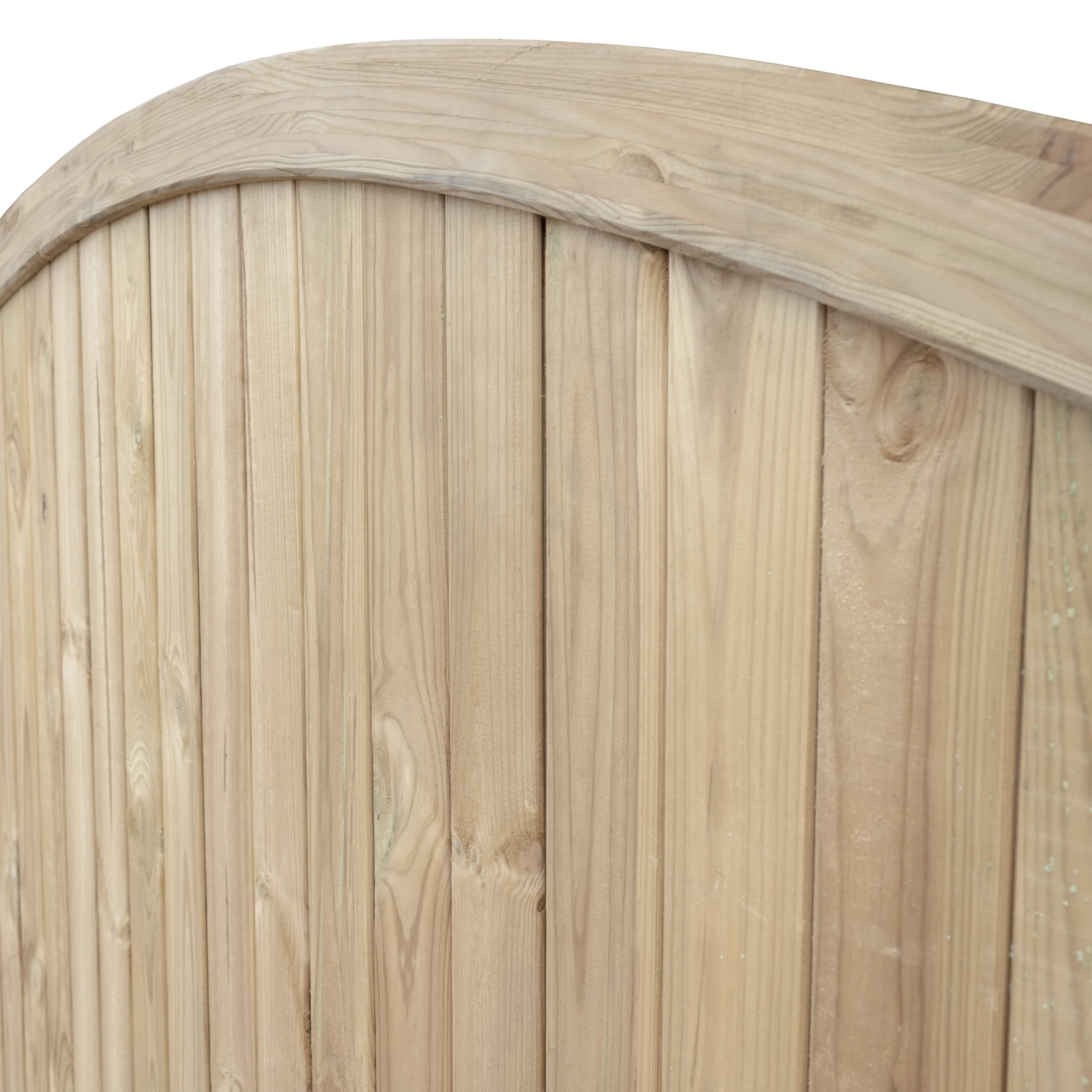 Tongue & Groove Arched Fence Panel - David Musson Fencing Ltd