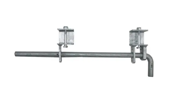 Drop Bolt for Galv Gates (Clamp On) - David Musson Fencing Ltd