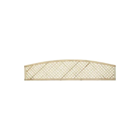 Hambleton Privacy Lattice Dome 1.83m x 0.3m - Trellis Panels - David ...