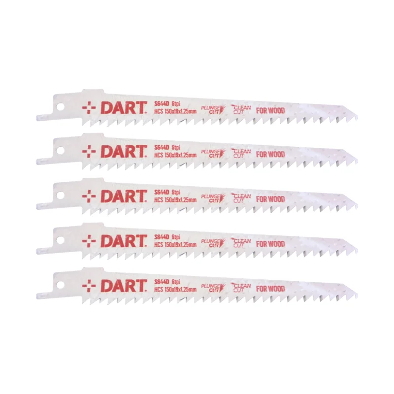 Dart S644D Wood Cutting Reciprocating Blade (5pp)